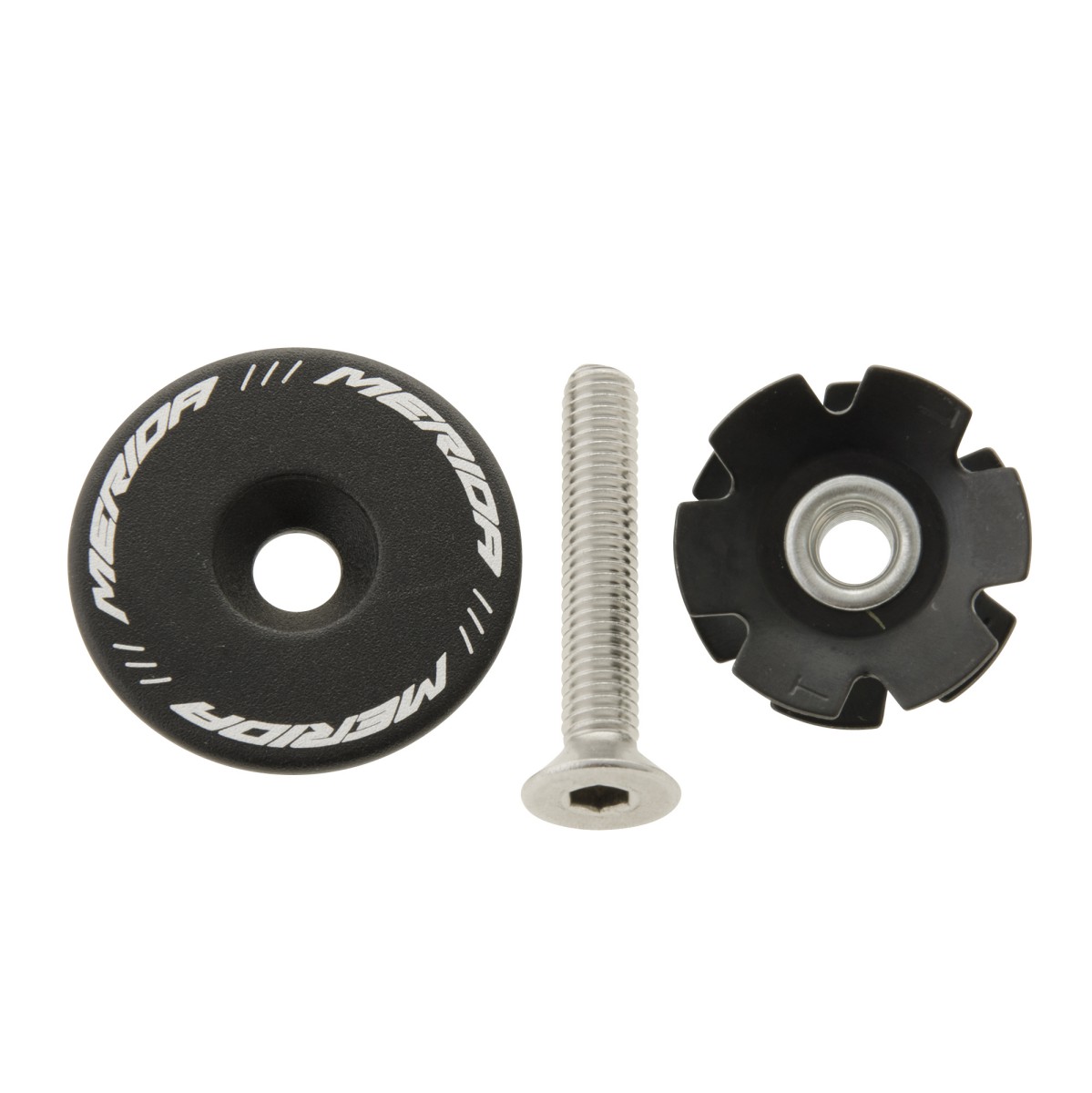 Merida Top Cap + stjerne – Black – DAHLMANS SYKKEL